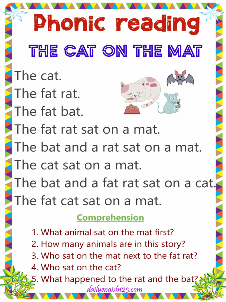 Phonic Reading 1 | PDF