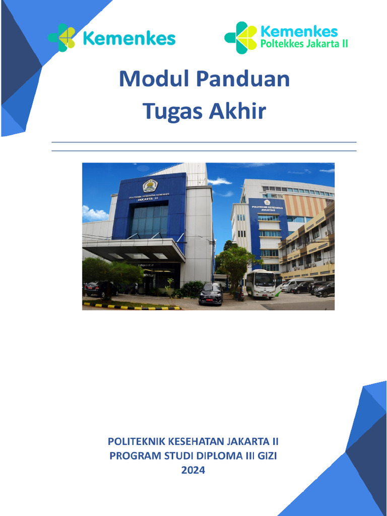 Panduan Tugas Akhir Mahasiswa Gizi | PDF