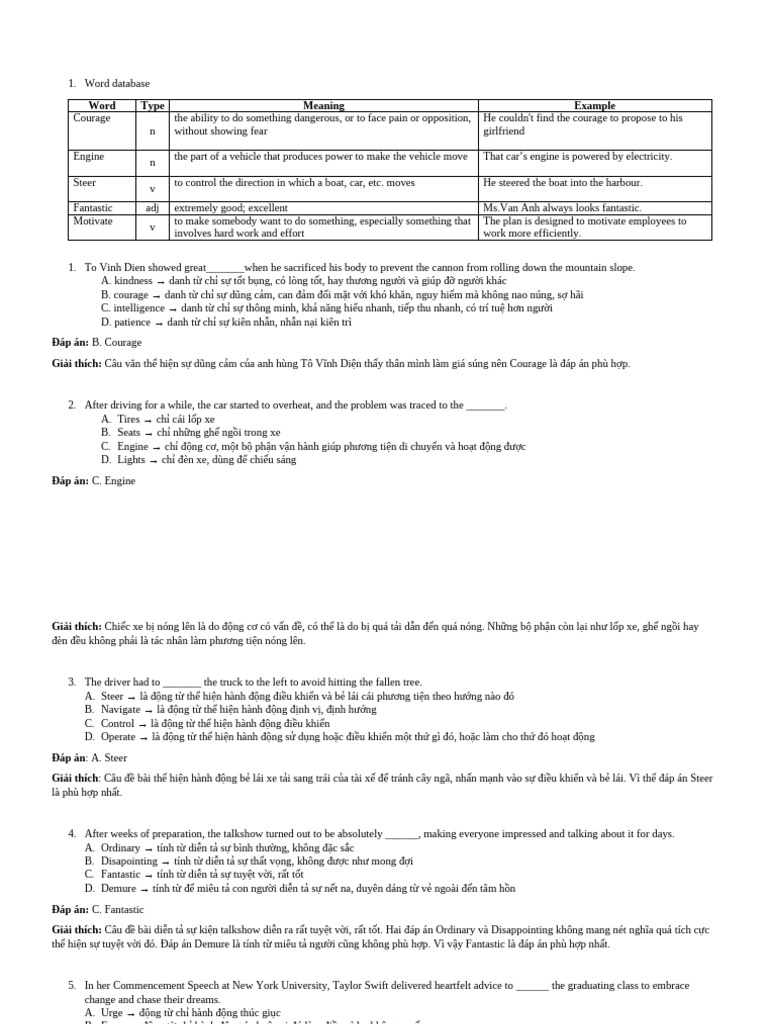 Word Database | PDF