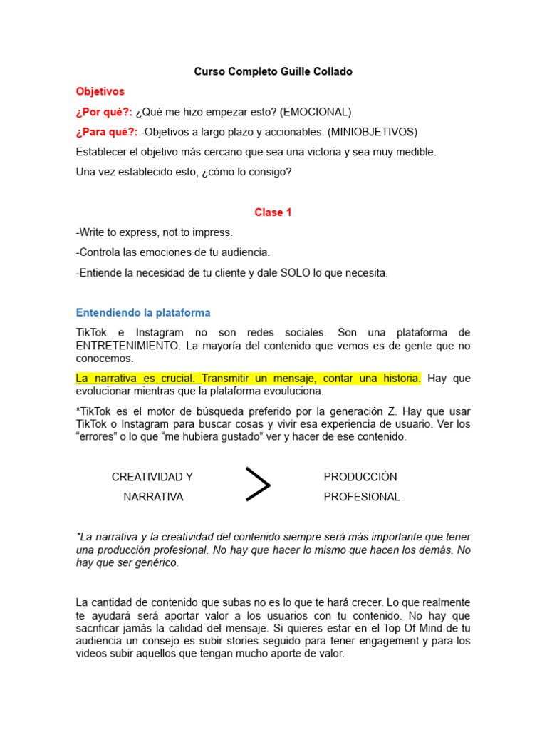 Curso Completo Guille Collado | PDF | Posicionamiento en buscadores ...