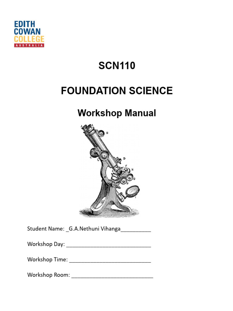 LAB MANUAL 1 | PDF | Laboratories | Experiment