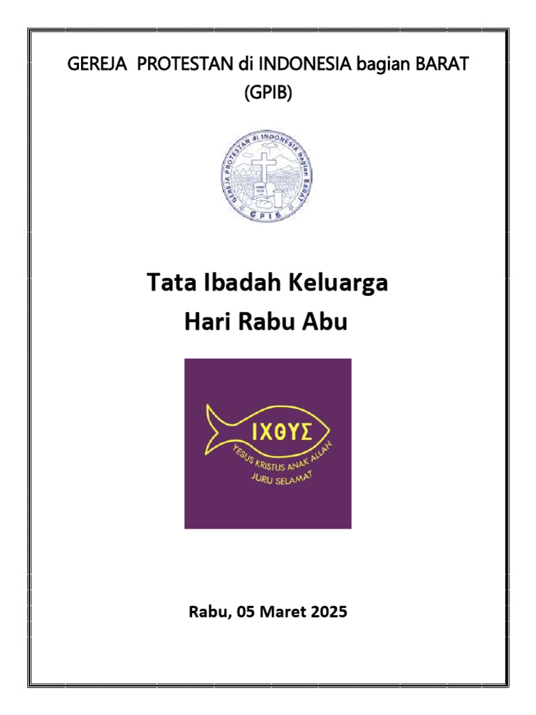 Taib Rabu Abu, 05 Maret 2025 Ok | PDF
