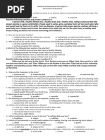 QPS Physical Competency Test Overview | PDF | Body Mass Index | Obesity