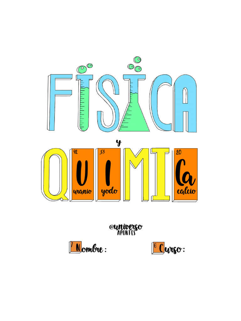 Portada Fís&Quím | PDF