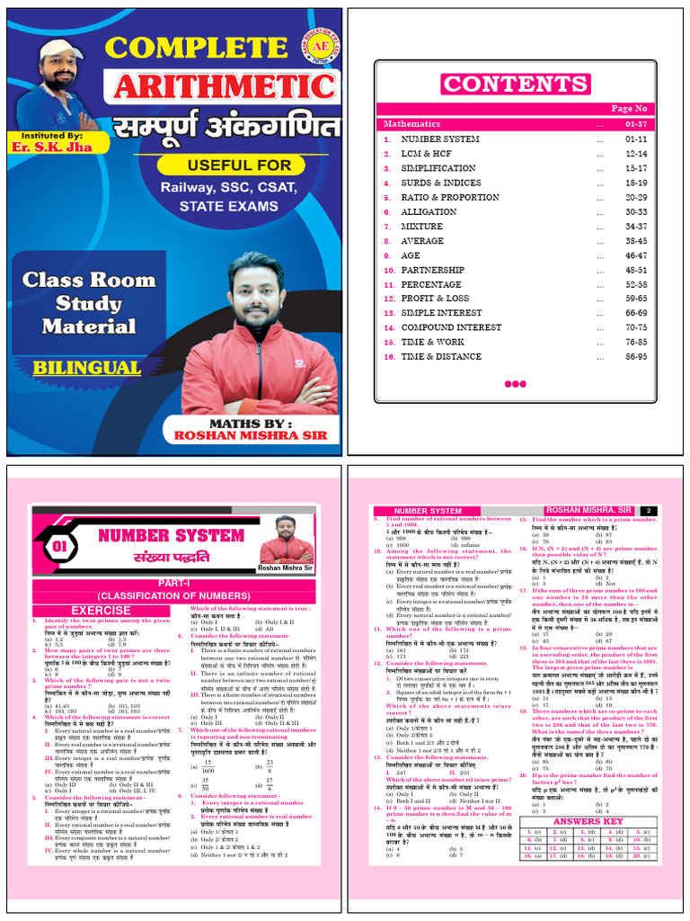 Math Book | PDF | Numbers | Rational Number