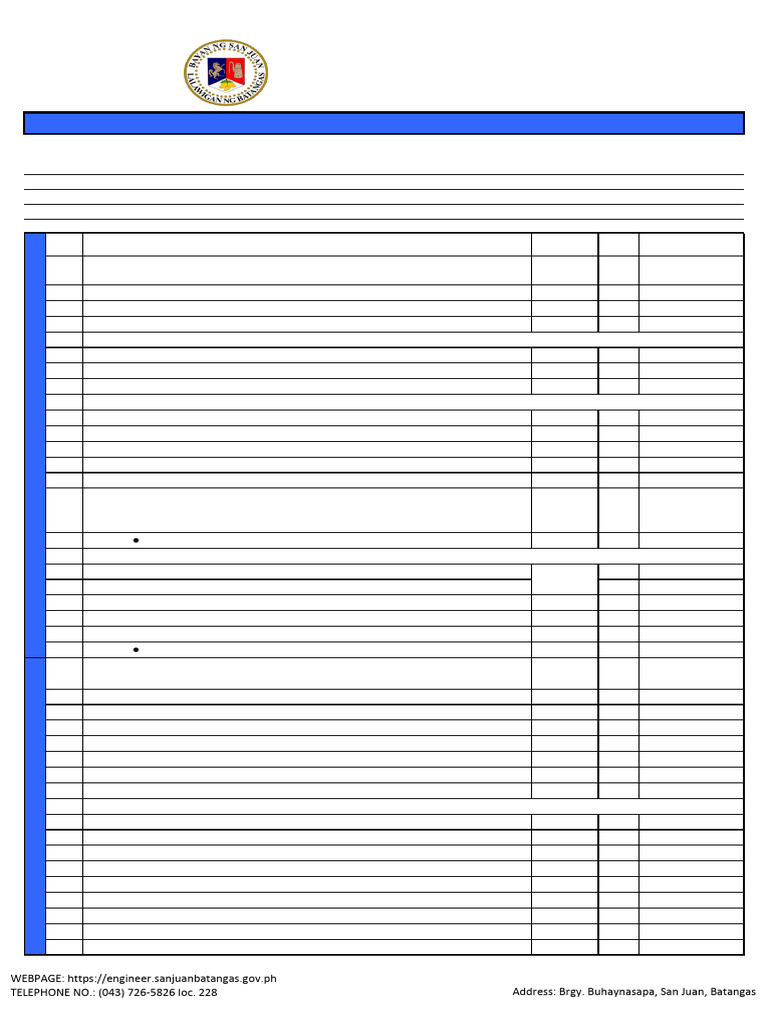 Building Permit Application Checklist | PDF