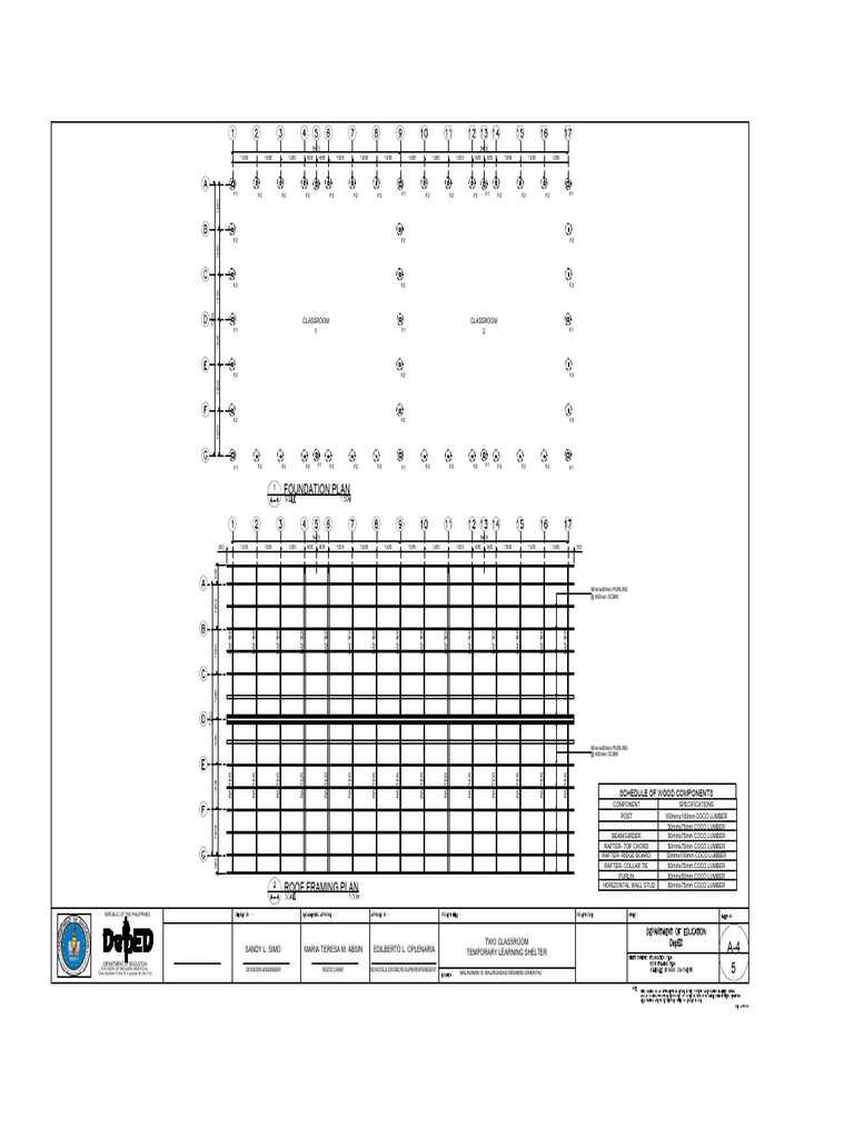 TLS 2CL-Roof Framing Plan | PDF | Structural Engineering