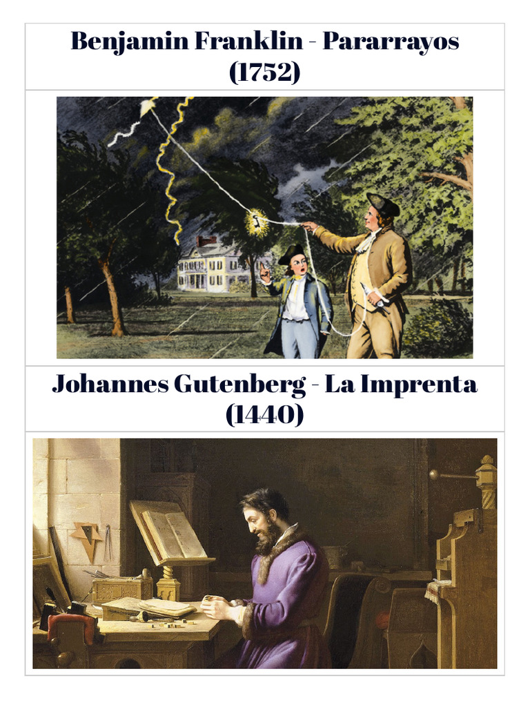 Benjamin Franklin - Pararrayos | PDF