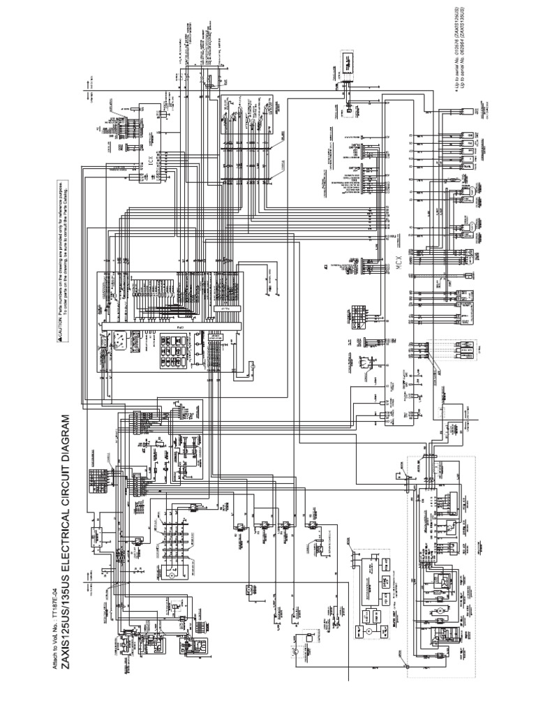 ZX120 Electrial Diagram | PDF