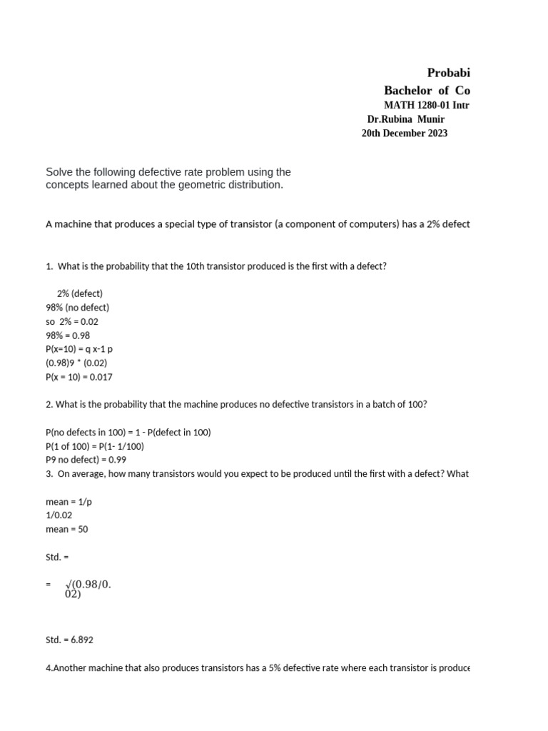 Math. Journal unit 5 | PDF | Statistical Theory | Probability Theory