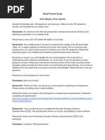 Simulator Sickness Questionnaire (1993) | PDF