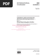 ISO 8362-1:2018 Injection Vials Standard | PDF | International ...