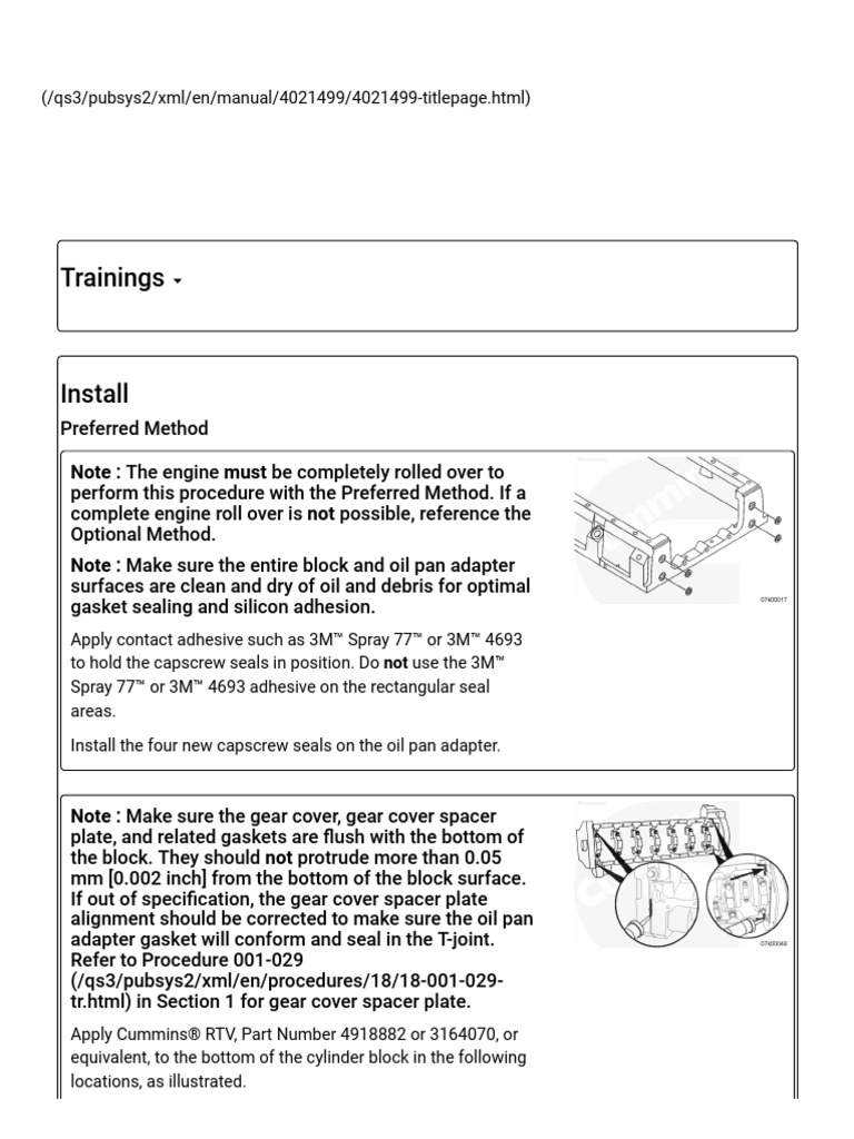 Lubricating Oil Pan Adapter | PDF | Screw | Motor Oil