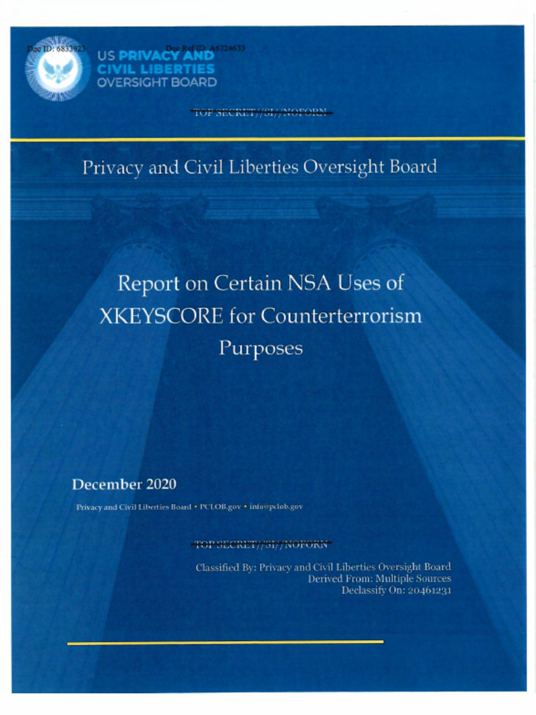 Nsa Xkeyscore Report | PDF