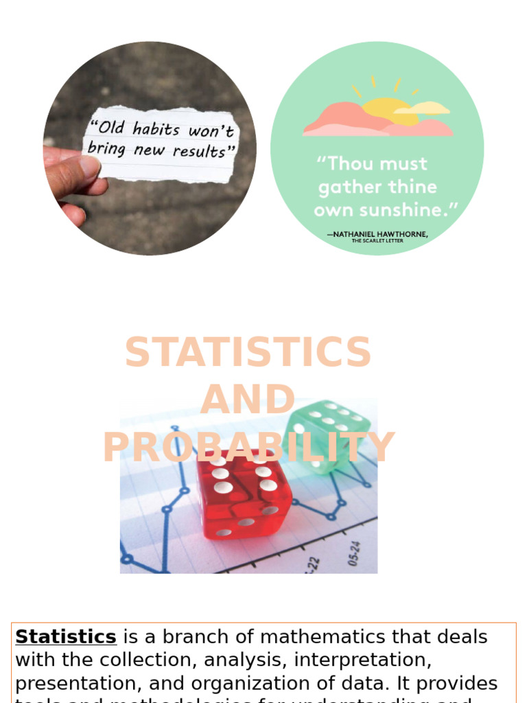 Statistics and Probability 2 | PDF | Statistics | Probability