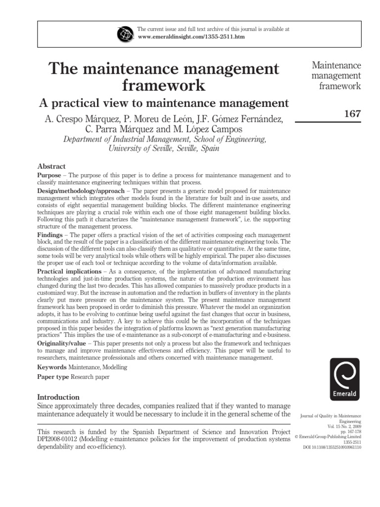 JQME Framework | PDF | Risk | Reliability Engineering