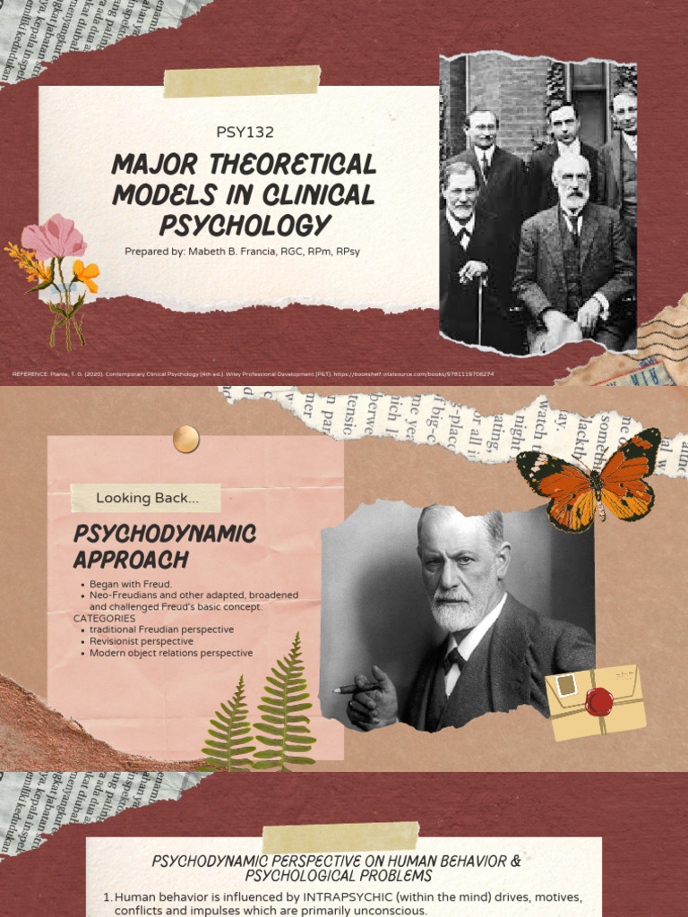 Major Theoretical Models in Clinical Psychology | PDF | Psychotherapy ...