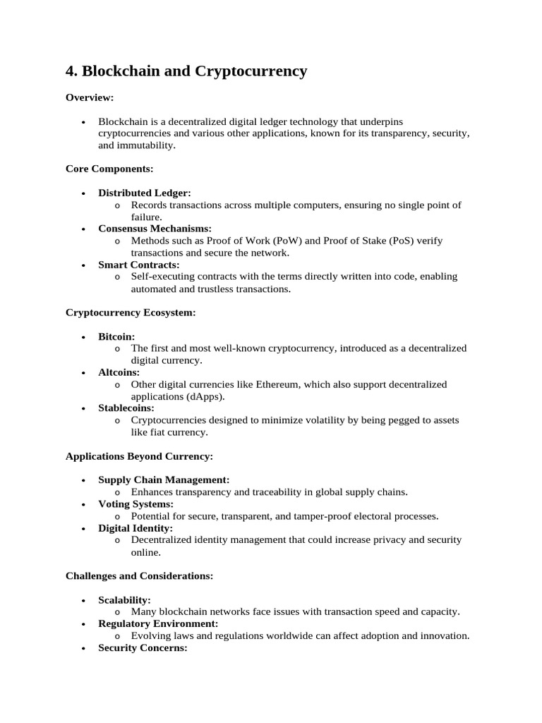 Summary On Crypto | PDF