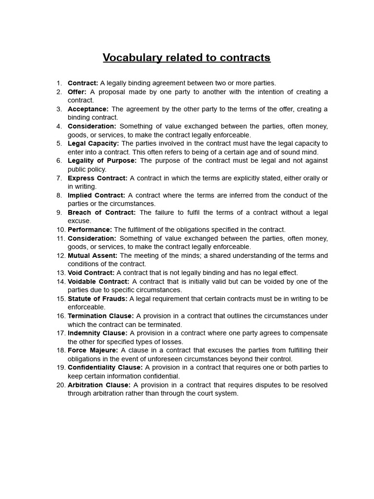 Contract Activity - 01 (1) | PDF | Private Law | Common Law