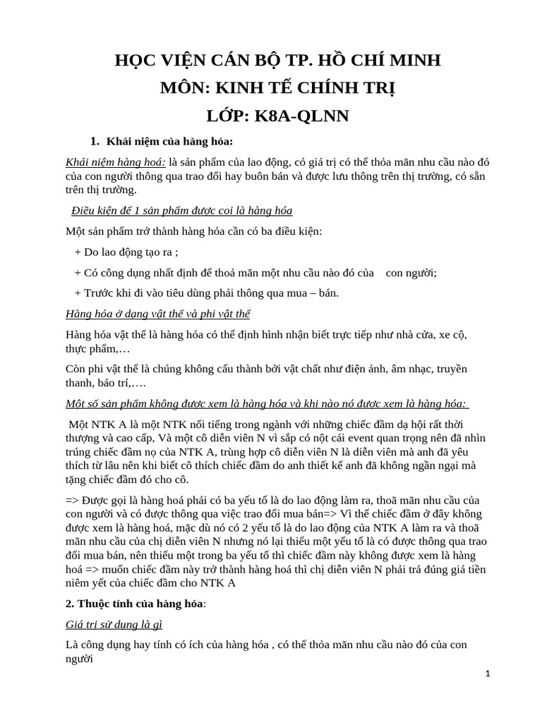 TL-ÔN-TẬP-KTCT | PDF