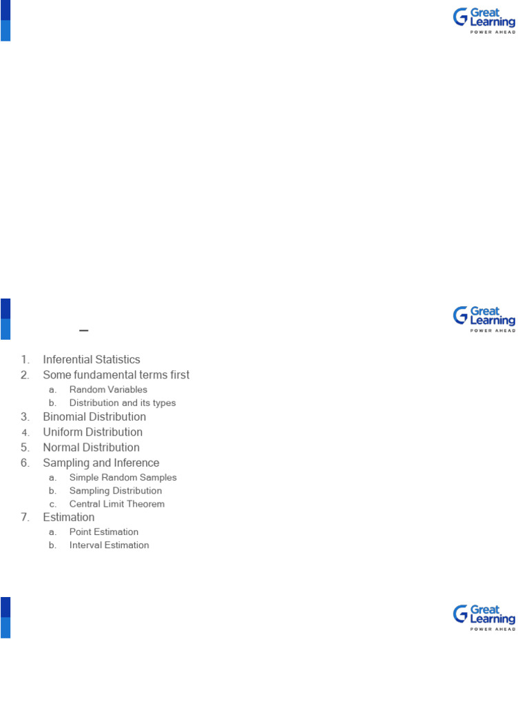 Understanding Inferential Statistics Concepts | PDF | Statistics ...