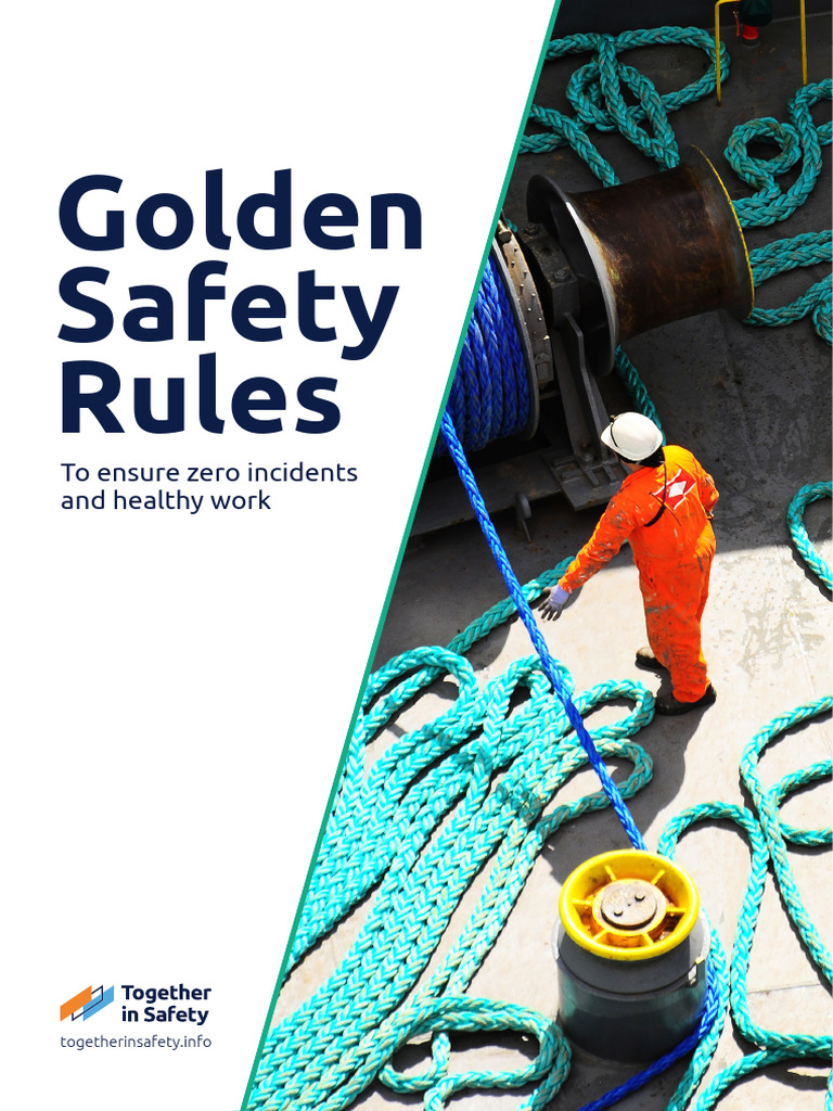 Golden Safety Rules 2024 | PDF | Safety | Navigation