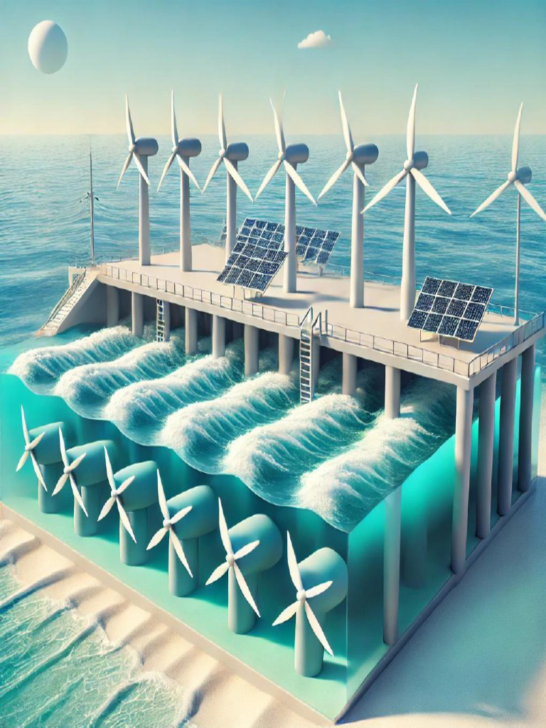Tidal Energy 3D Rendering | PDF