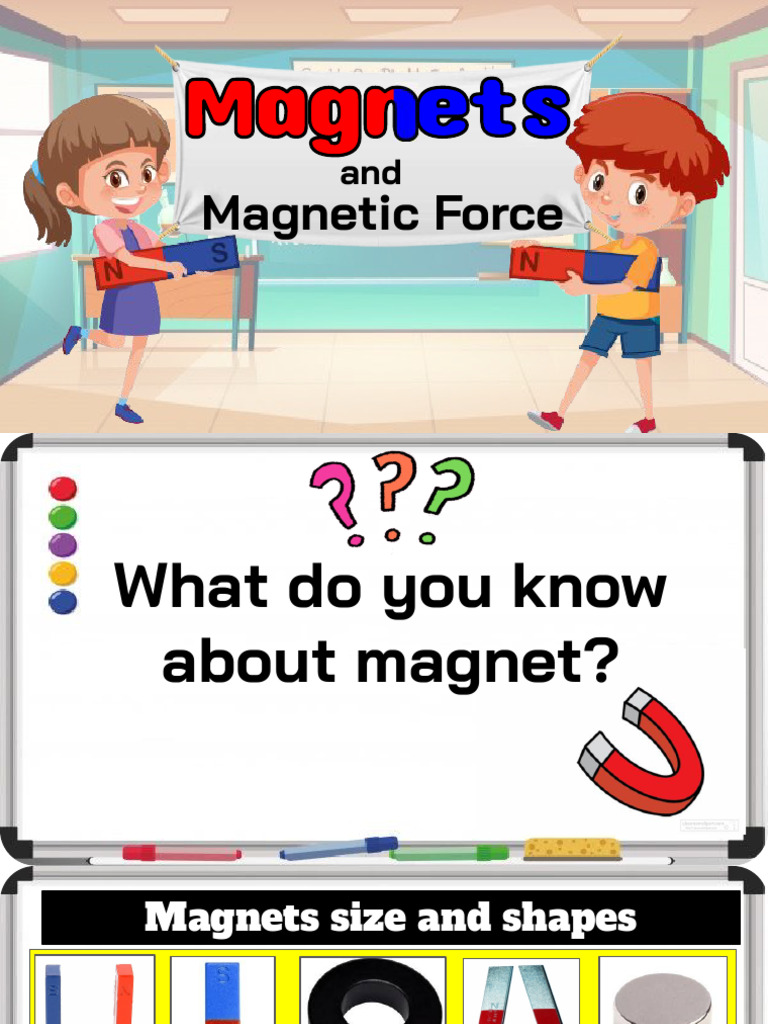 Magnets and Magnetic Force | PDF | Magnet | Magnetic Field