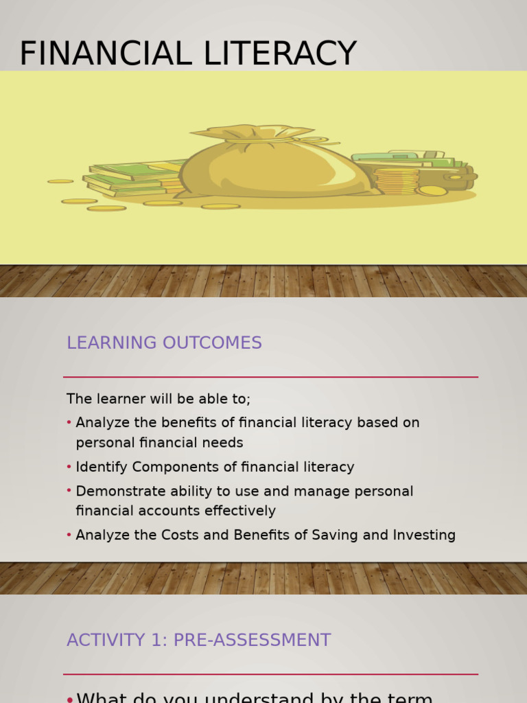 Financial Literacy | PDF