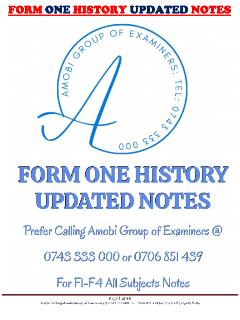 F1 HIST UPDATED NOTES | PDF | Radioactive Decay | Homo