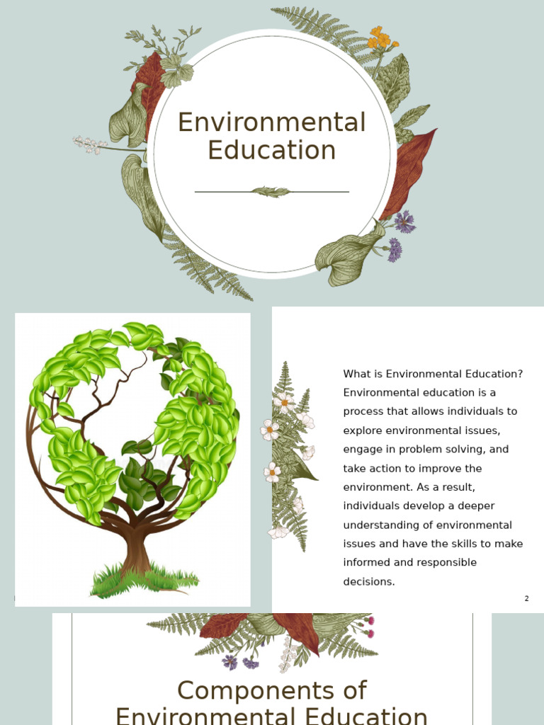 Environmental Educ | PDF | Natural Environment | Liberal Arts Education