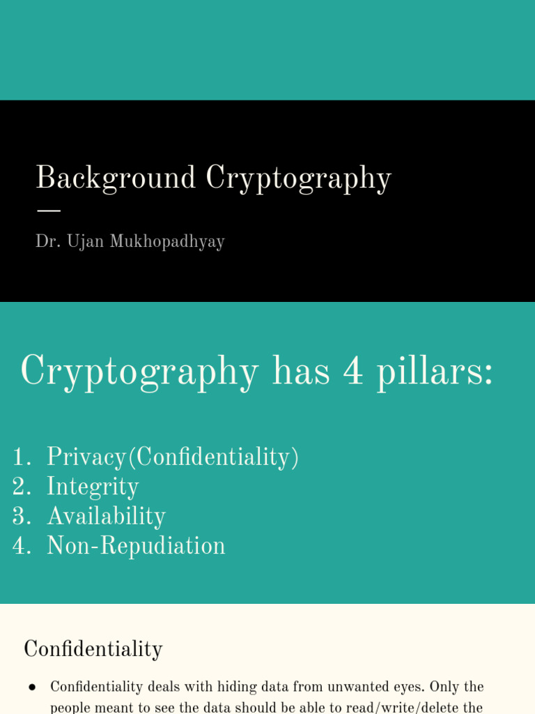 02 Background Cryptography | PDF