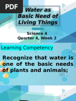 Grade 4 Science: Water Sources & Uses | PDF | Water | Fresh Water