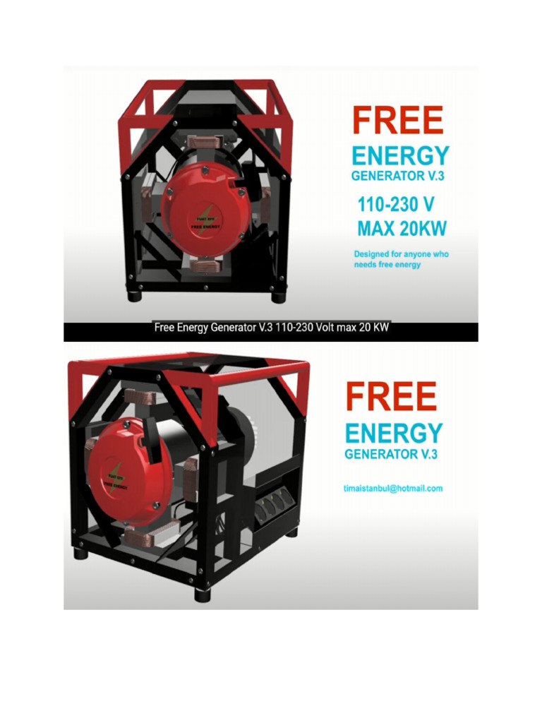 Free Energy Generator | PDF
