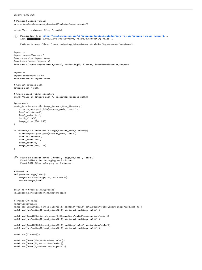 CNN Image Classification with Overfitting Reduction | PDF | Cognition | Artificial Intelligence