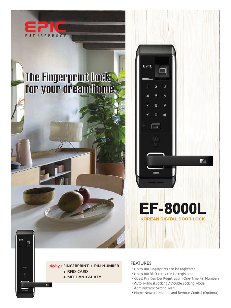 Ef 8000l Brochure | PDF