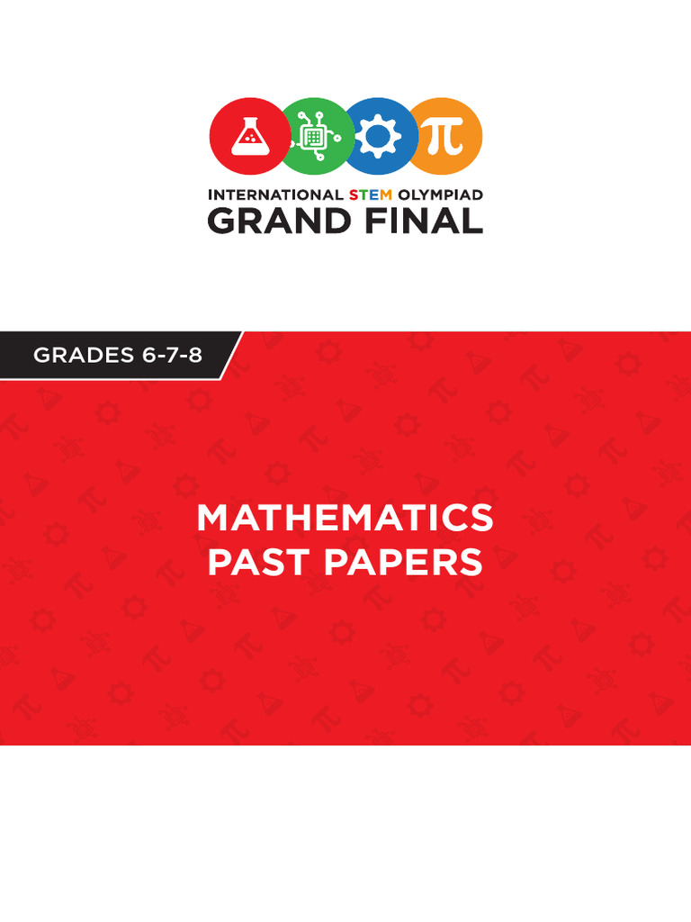 Past Papers 6-7-8 Mathematics | PDF | Euclidean Geometry | Classical Geometry
