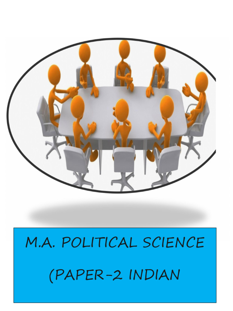m.a. Political Science(Paper-2) Indian Govt. and Politics | PDF