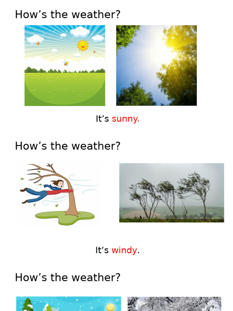 How’s the Weather | PDF