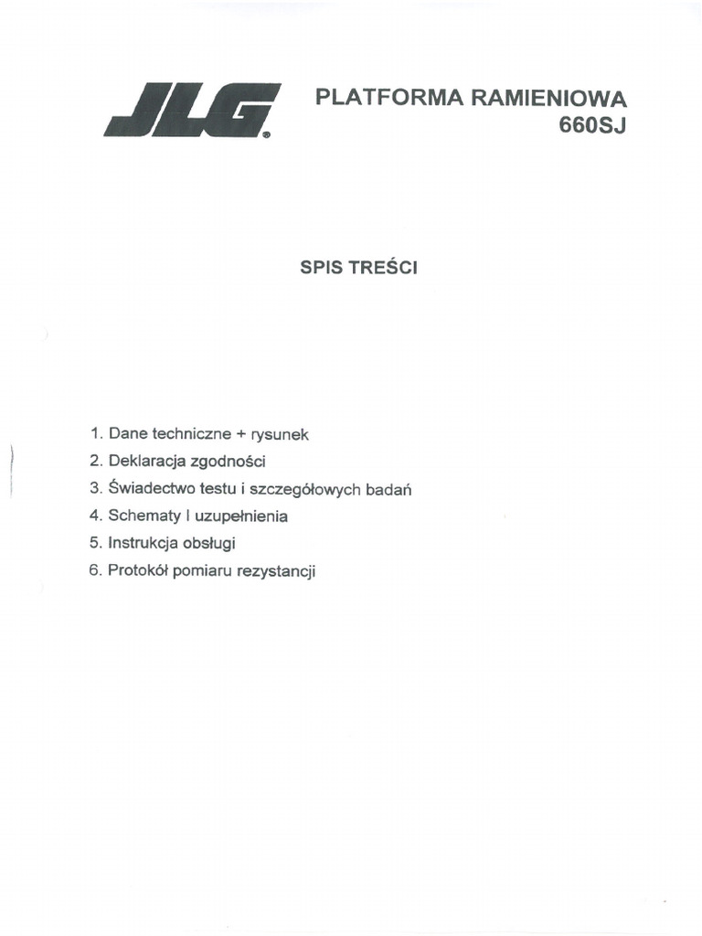 660SJ Instrukcja | PDF