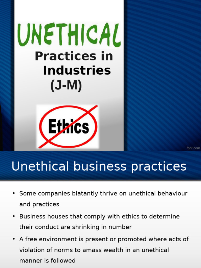Fdocuments - in Unethical Practices 55844c8324ca8 | PDF | Sweatshop ...