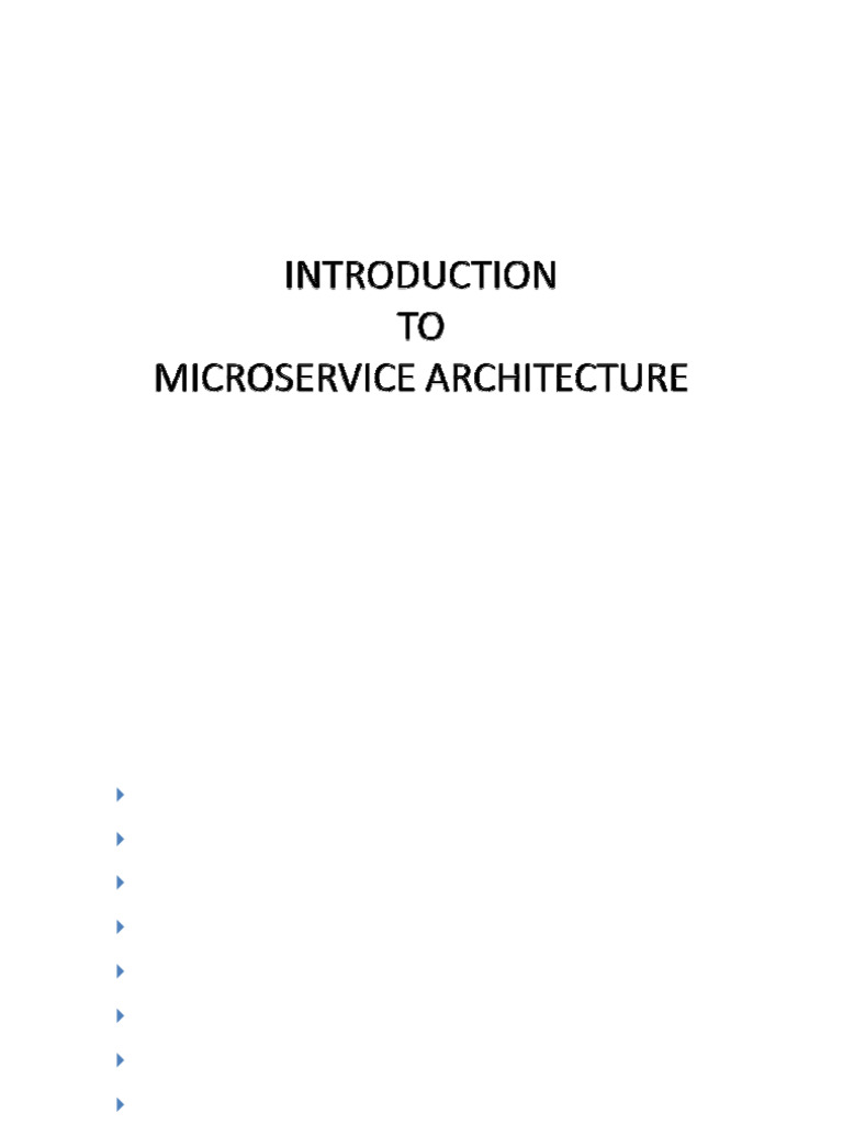 21 Microservices-Overview | PDF | Service Oriented Architecture | Software Design
