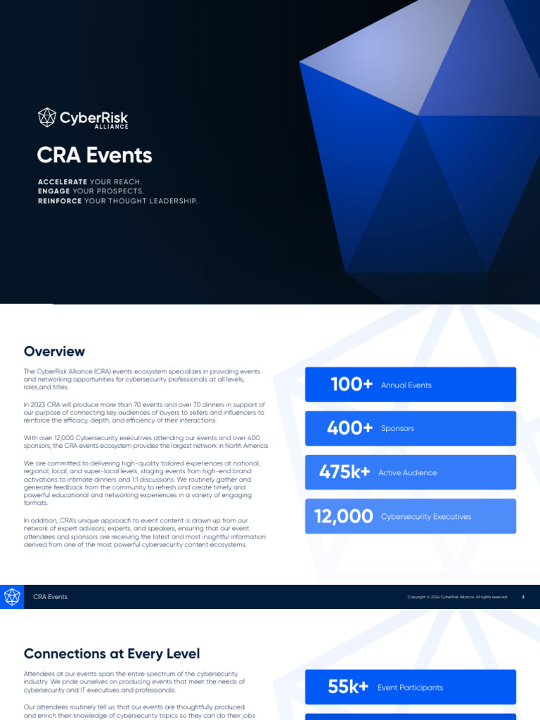 66b51d32e3eb4cd97743ea0c - 2024 CRA Events Brochure | PDF | Recruitment