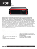 Biamp TesiraFORTÉ X 400 DSP Overview | PDF | Usb | Digital Signal ...