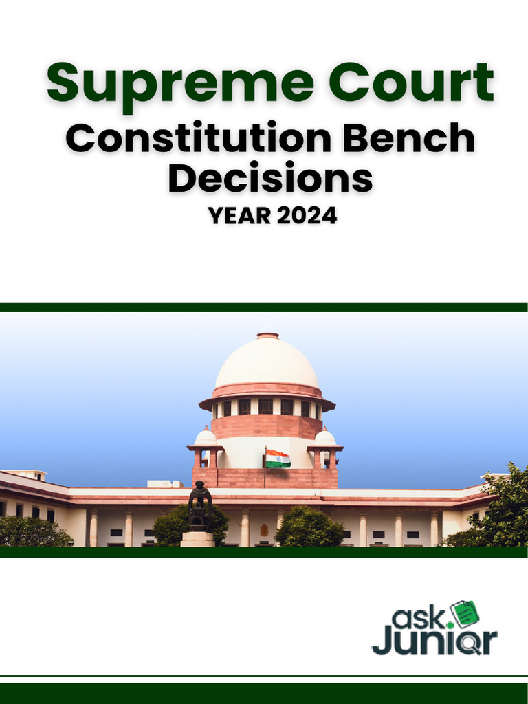 Court Strikes Down Electoral Bond Scheme | PDF | Supreme Court Of The ...