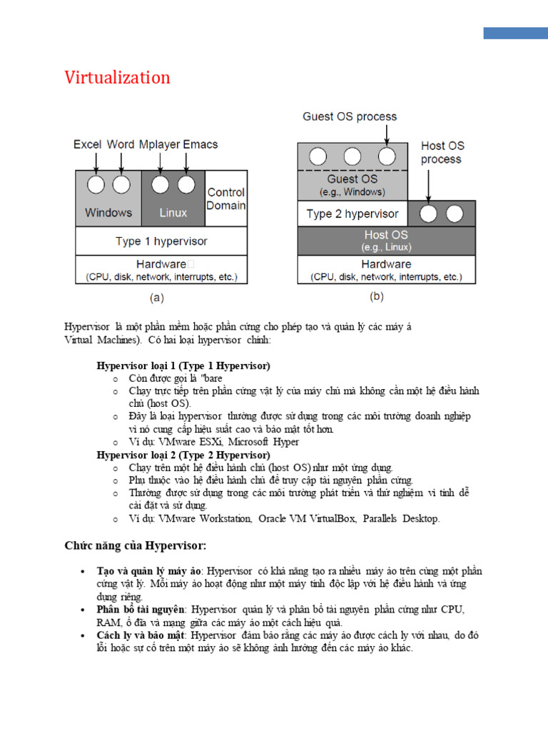 Virtualization and The Cloud Vi v1.0 | PDF