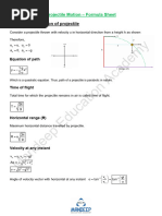 Work Energy Power Class 11 Formula Sheets | PDF | Collision | Force