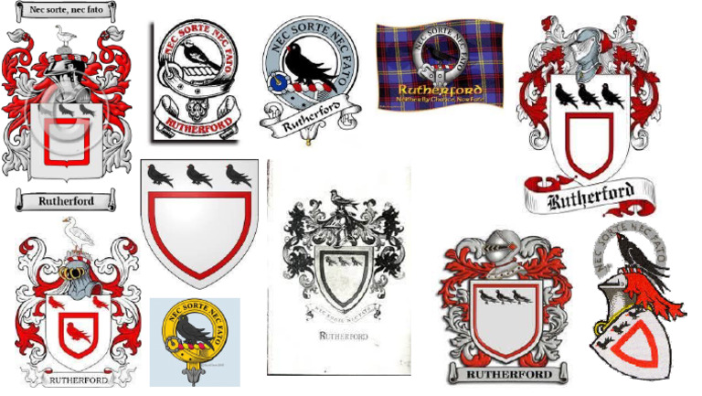 Rutherford Coat of Arms | PDF