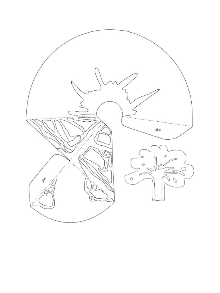 Paper Volcano Template | PDF