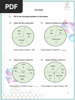 Worksheet Number 1 Pie Chart Grade 6 | PDF